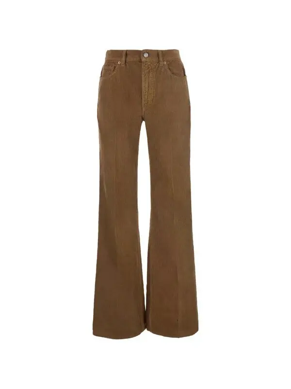Saint Laurent 70's Pants In Corduroy
