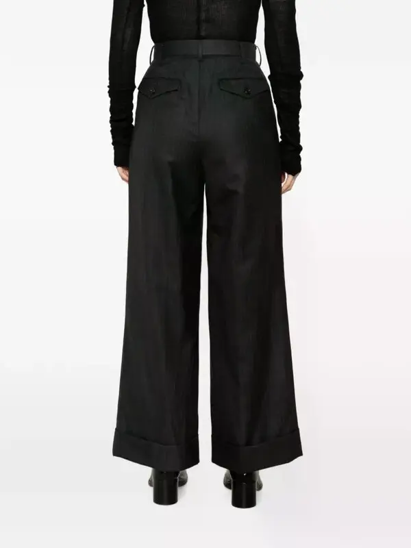 Junya Watanabe Pinstripe Wide-leg Trousers