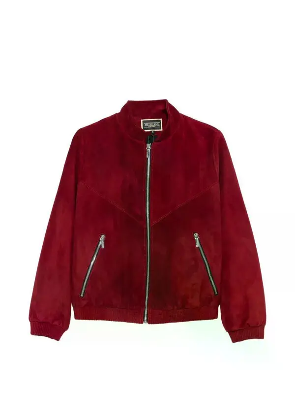 MITILIANE COUTURE Suede Zip-up Jacket