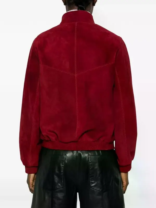 MITILIANE COUTURE Suede Zip-up Jacket