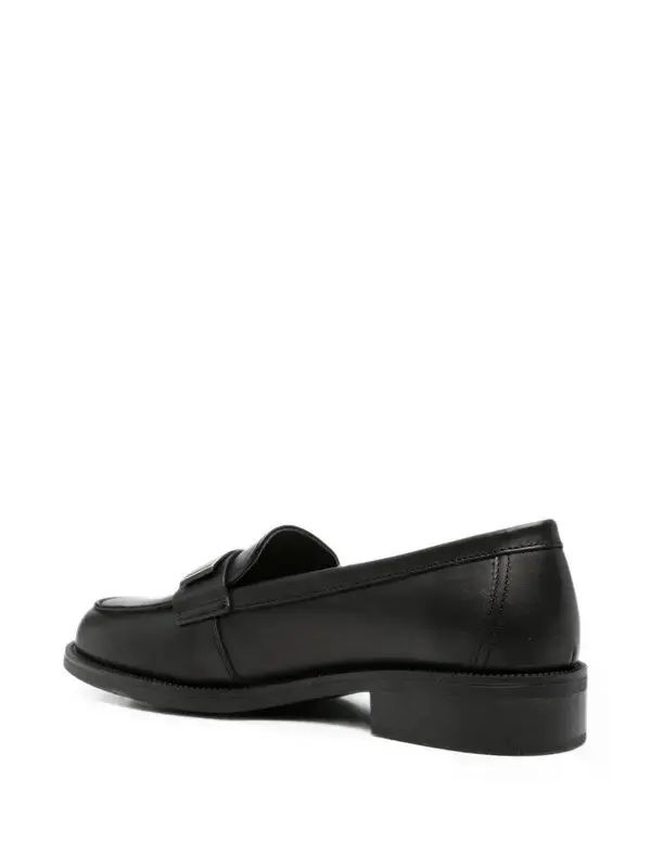 Liu Jo Madison Logo-plaque Leather Loafers