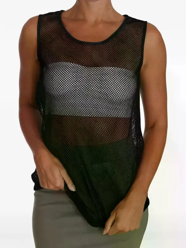 Dolce & Gabbana Mesh T-shirt - Black