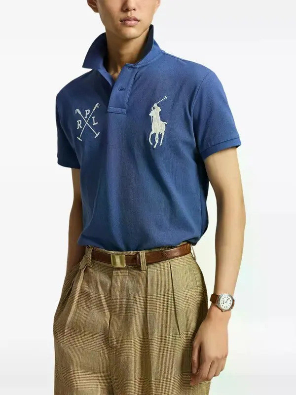 Polo Ralph Lauren Logo-embroidered Piqué Polo Shirt