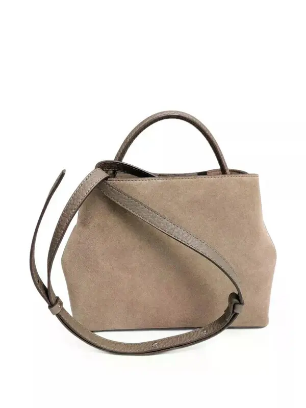 IACUCCI Logo-patch Suede Tote Bag