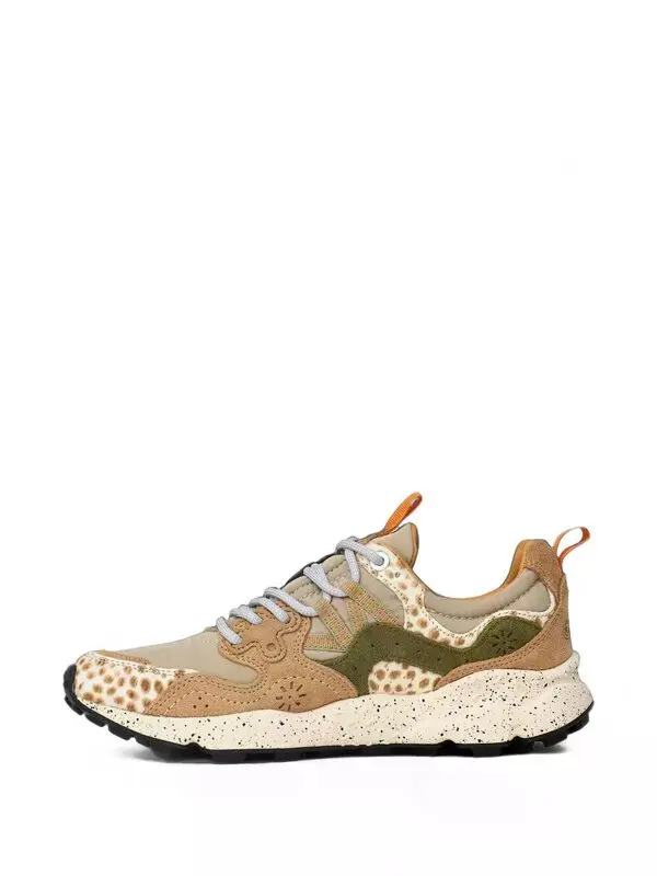 FLOWER MOUNTAIN Yamano 3 Uni Animal-print Panelled Sneakers