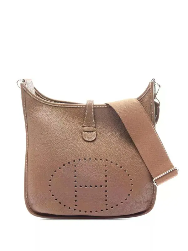 Hermès 2019 Clemence Evelyne Iii Pm Crossbody Bag - Brown