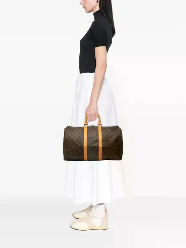 LOUIS VUITTON 1997 Monogram Keepall 45 Travel Bag
