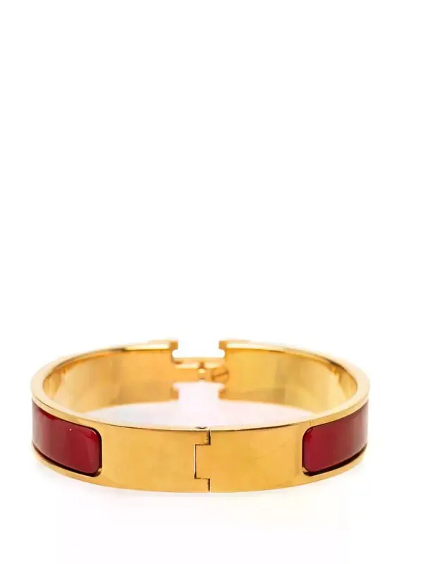 Hermès 2000-2026 Narrow Enamel Clic H Bracelet Pm Costume Bracelet