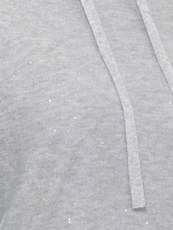 EMME Sequin-embellished Long-sleeve Hoodie