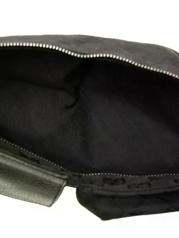 Gucci 2000-2015 Gg Canvas Double Pocket Belt Bag