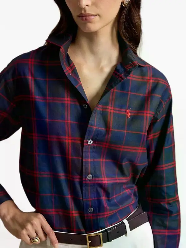 Polo Ralph Lauren Tartan-print Button-down Shirt