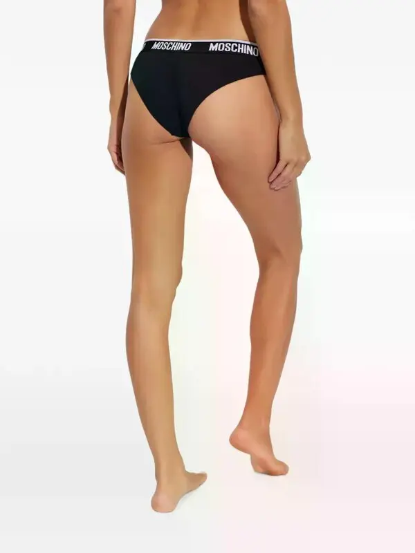 Moschino Logo-waistband Briefs