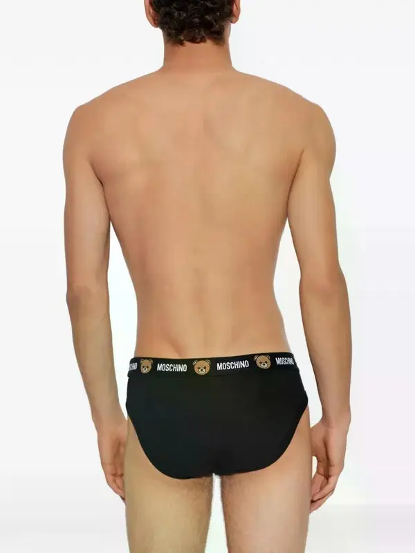 Moschino Logo-waistband Briefs
