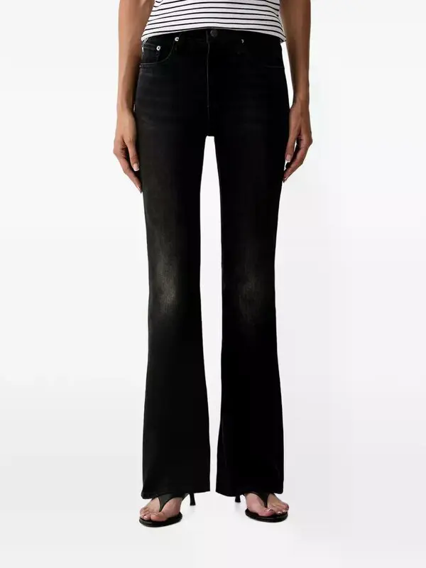 LEVI'S 726 Faded Flared-leg Jeans