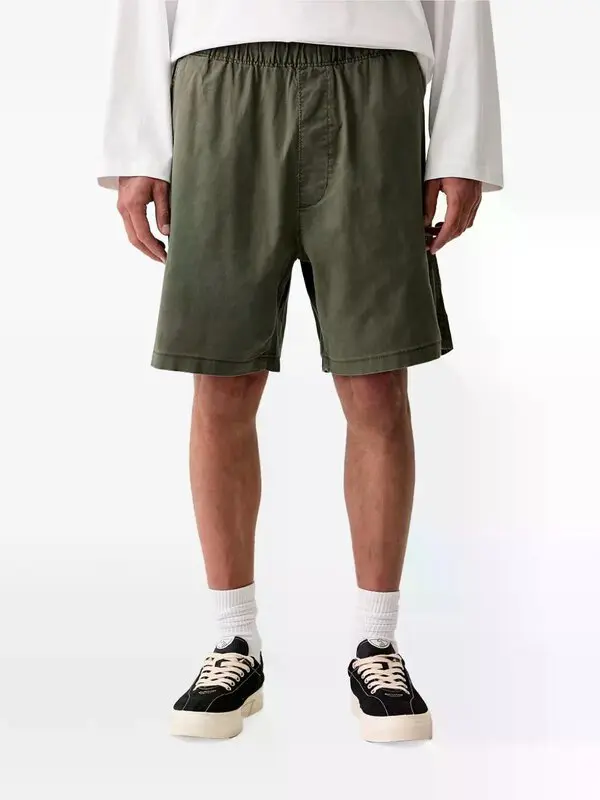 LEVI'S Boxer Elasticated-waist Logo-patch Shorts - Green