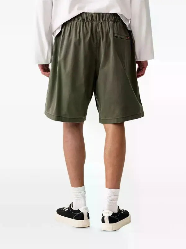 LEVI'S Boxer Elasticated-waist Logo-patch Shorts - Green