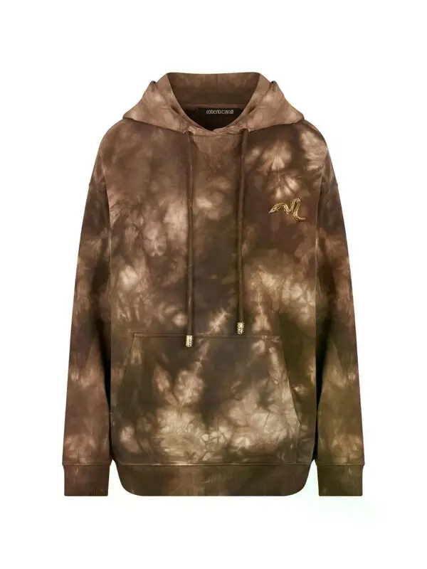 Roberto Cavalli Tie-dye Hoodie
