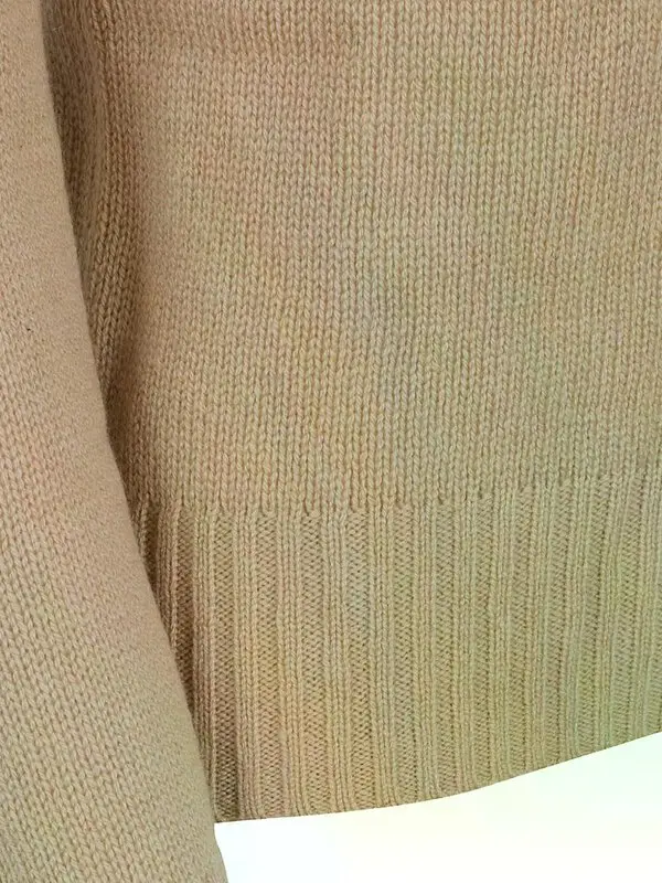 ALLUDE Roll-neck Ribbed-trim Sweater