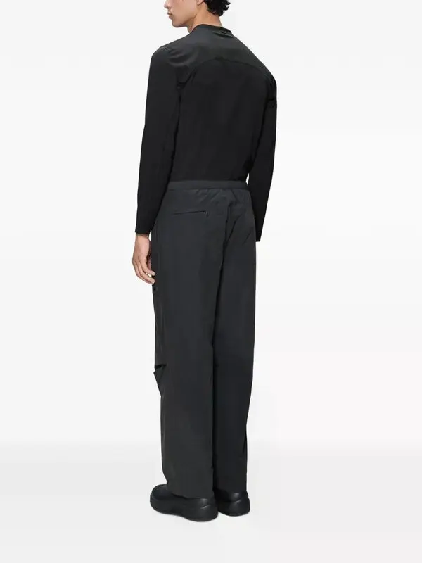 Rains Pleated Wide-leg Trousers