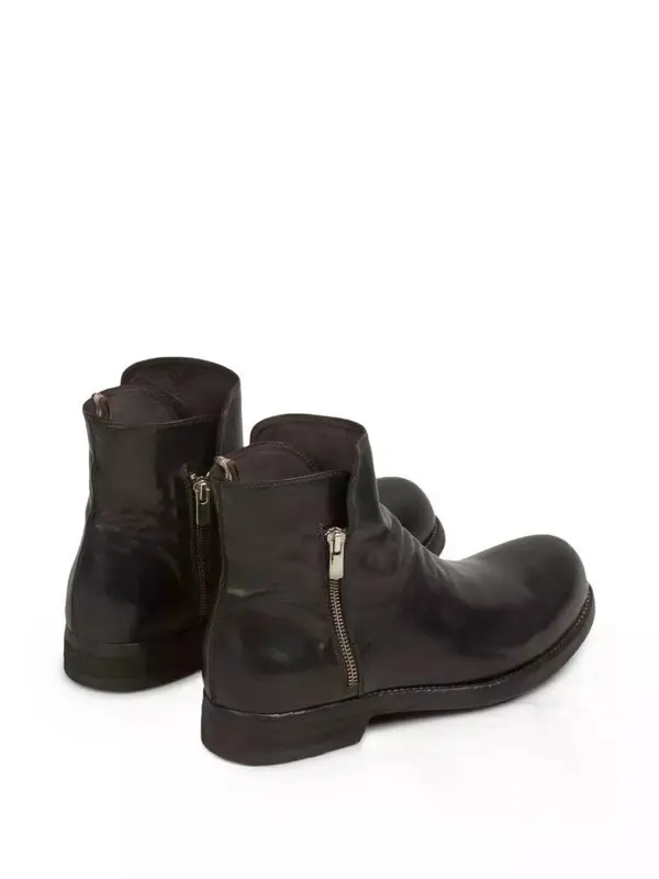 Officine Creative Ruched Side-zip Boots