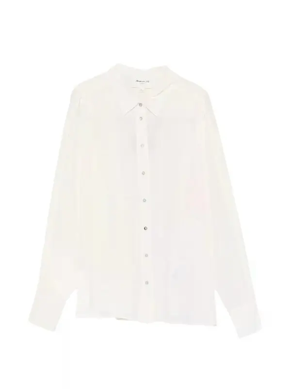 MAISON123 Silk Shirt - Neutrals