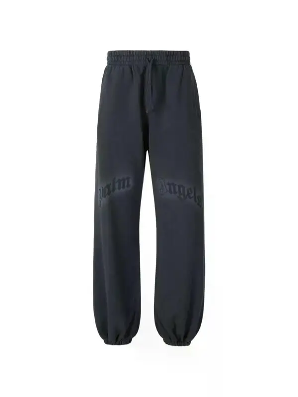 Palm Angels Logo-embroidered Track Pants - Grey