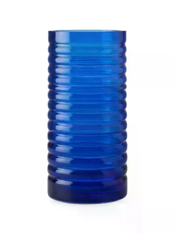 MARIO CIONI & C Ribbed Cylindrical Vase
