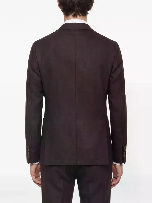 Eleventy Single-breasted Notched-lapels Blazer