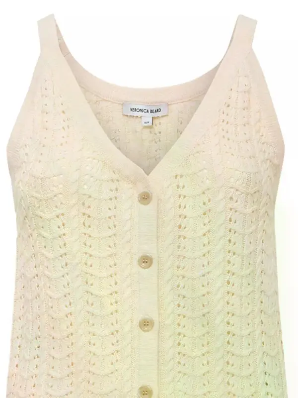 Veronica Beard Leonora V-neck Vest