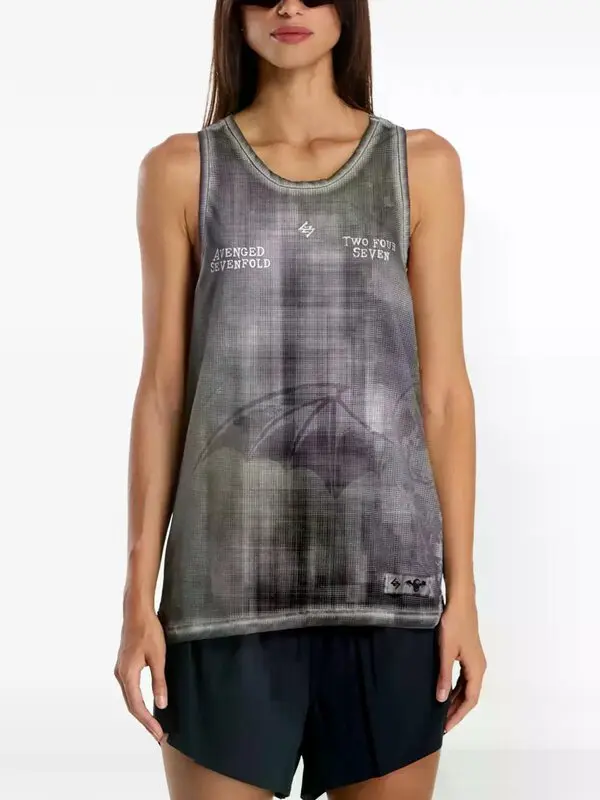 REPRESENT 247 X Avenged Sevenfold Death Bat Graphic-print Vest