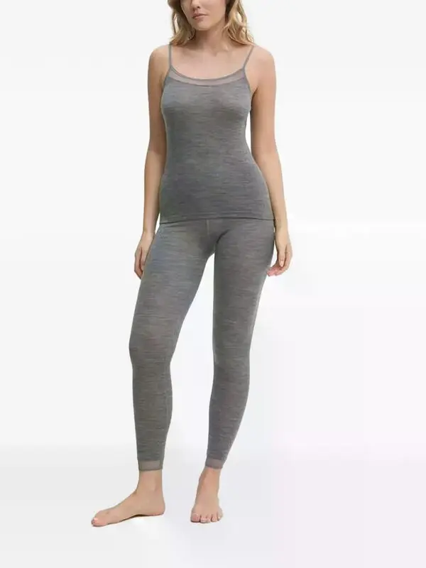 Chantelle Juliana Marl-effect High-waist Leggings