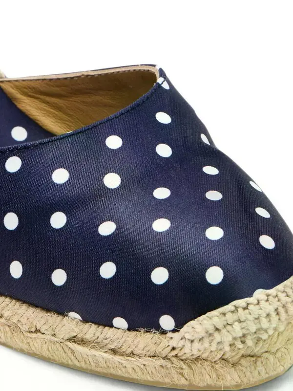 CastaÑer Carina Polka Dot-print Espadrilles