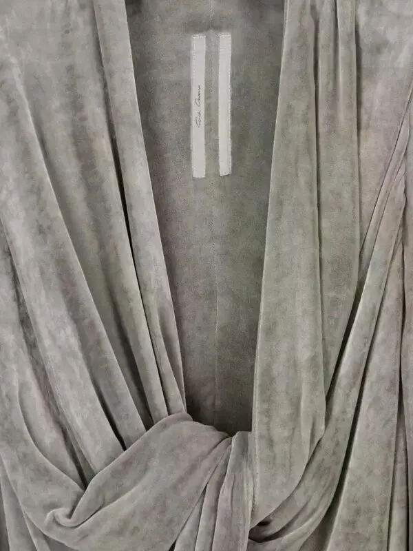 Rick Owens Knot-detail Long-sleeve Top