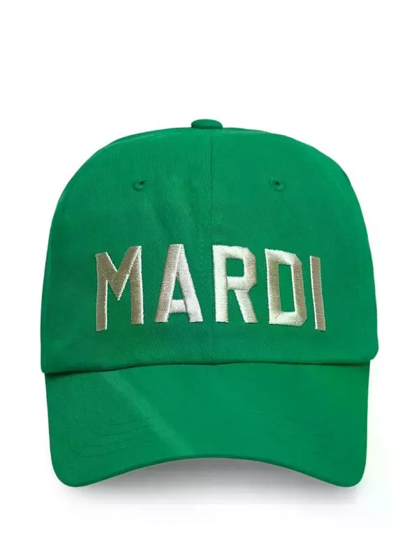 Mardi Mercredi Logo-embroidered Baseball Cap - Green