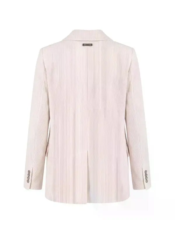 Peserico Corduroy Single-breasted Blazer