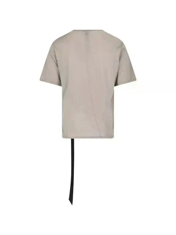 Rick Owens Logo-patch Strap-detail T-shirt