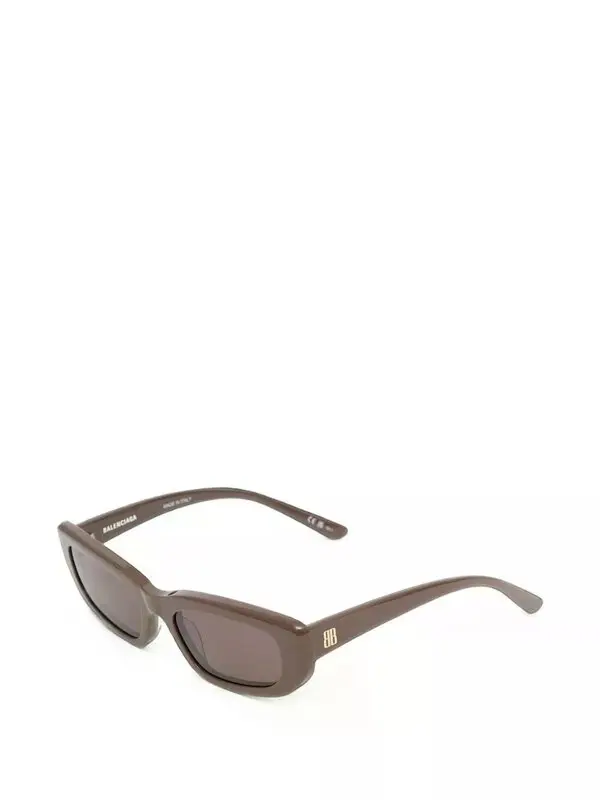Balenciaga Palma Bb-logo Rectangle-frame Sunglasses