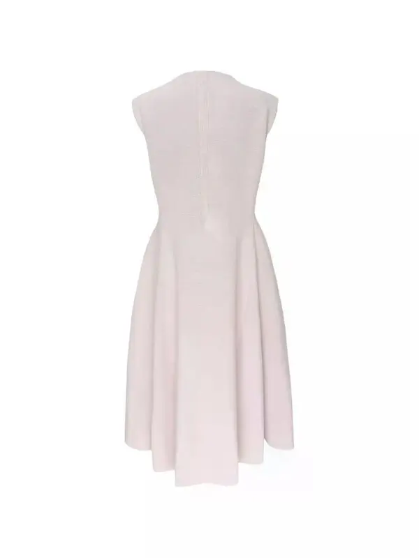 CFCL Milan Ribbed-knit Flared Midi Dress