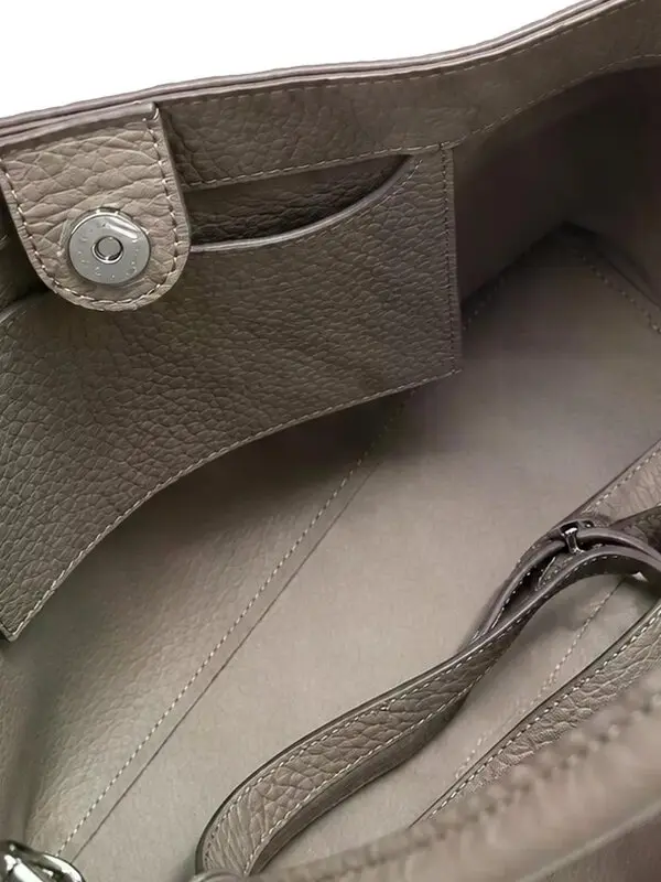 IACUCCI Logo-patch Pebbled Tote Bag