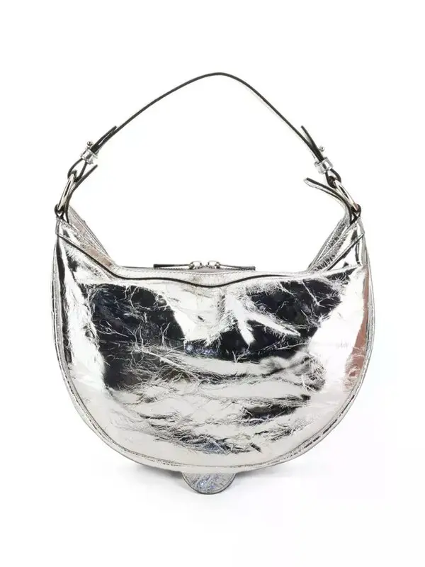 Versace Small Repeat Shoulder Bag - Silver
