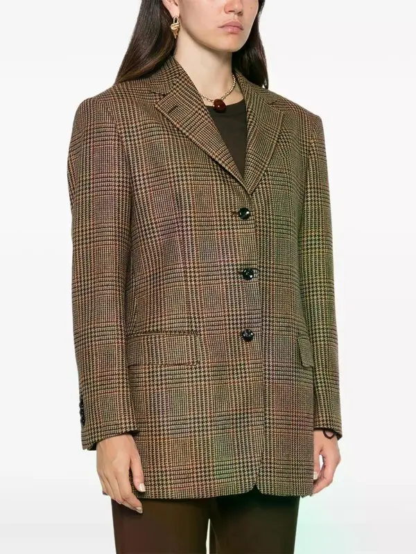 Tagliatore Prince Of Wales Check Single-breasted Blazer