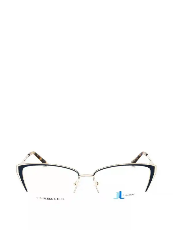 J. LANDON Cat-eye Frame Glasses