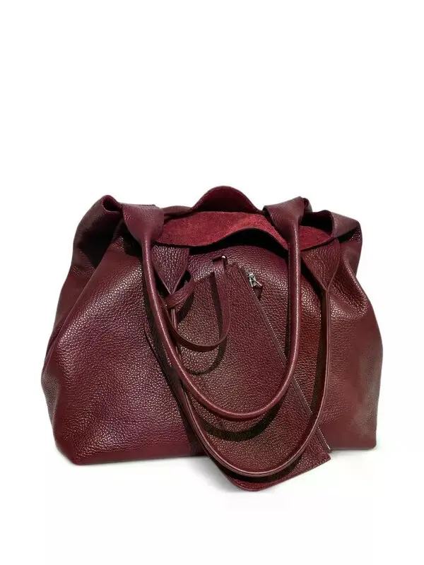 IACUCCI Pebbled Leather Tote Bag