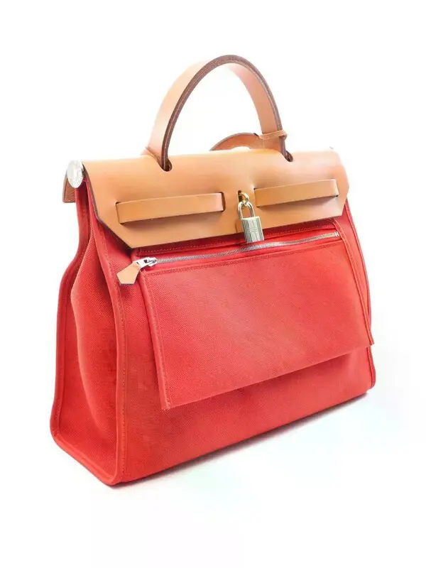 Hermès 2017 Toile Herbag Zip 31 Satchel