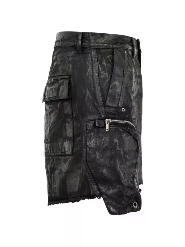 Rick Owens Bauhaus Zipped-pocket Shorts