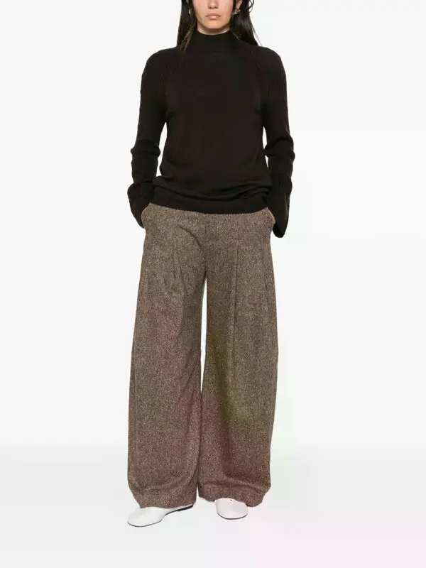 Max Mara Cable-knit Raglan-sleeve Sweater
