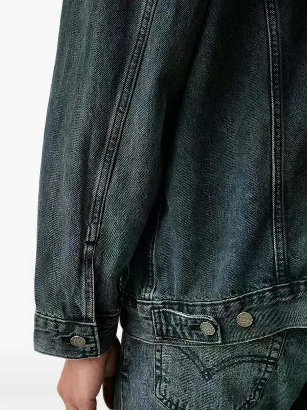 LEVI'S Relaxed Trucker Faded Denim Jacket