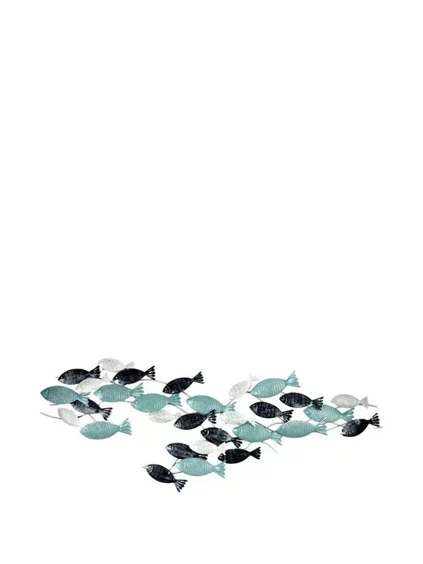 L'OCA NERA Fish-motif Wall Decoration - Blue