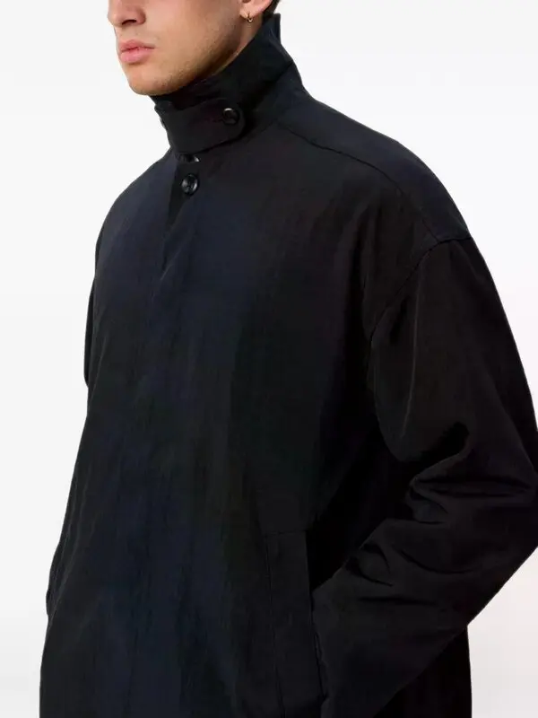 LES DEUX Shiny Single-breasted Coat