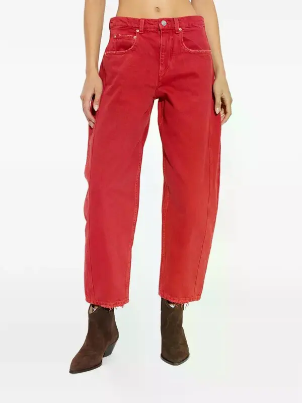 Isabel Marant Étoile Oriane Frayed-edge Jeans